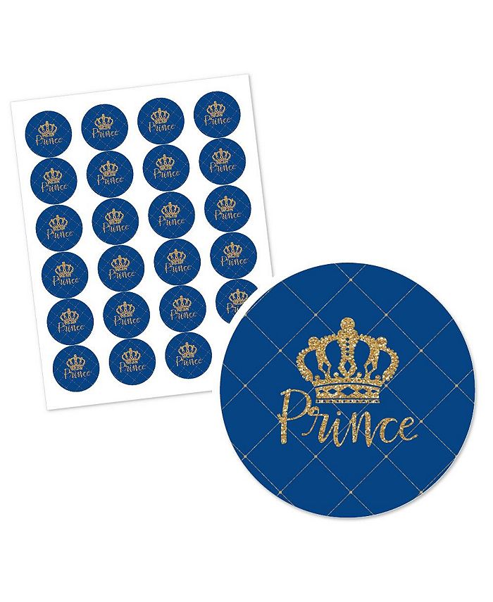 Big Dot of Happiness Royal Prince Charming - Baby Shower or Birthday ...
