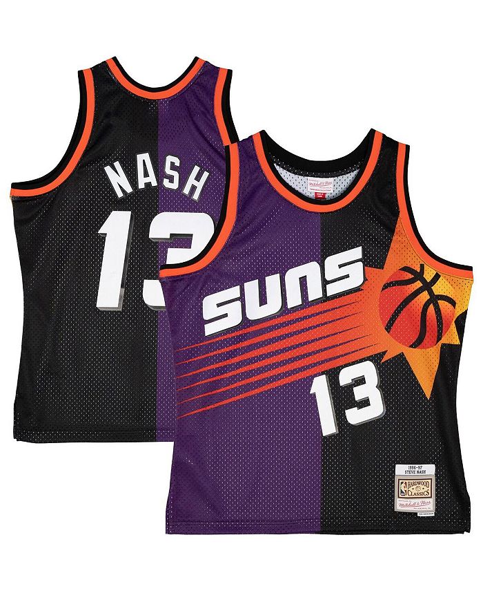 Mitchell & Ness Men's Steve Nash Purple, Black Phoenix Suns Big and ...
