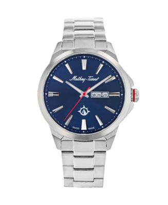 Mathey-Tissot Men's Field Scout Collection Classic Stainless Steel ...