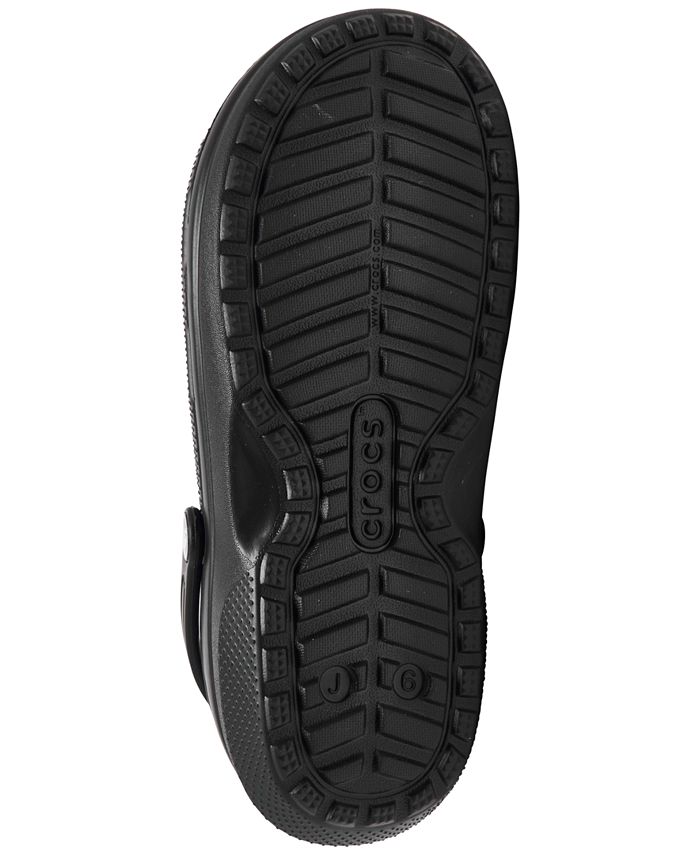 Crocs Big Kids Classic Lined Clogs from Finish Line - Macy's
