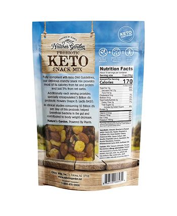 Nature's Garden Probiotic Keto Snack Mix - Macy's