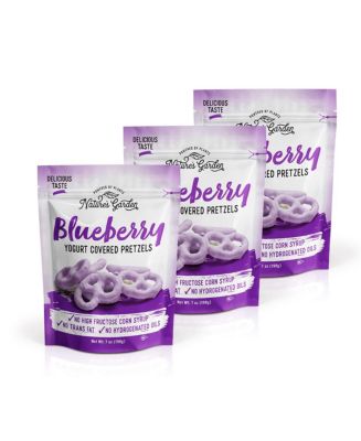 Nature's Garden Blueberry Yogurt Covered Pretzels - Pack of 3 - Macy's