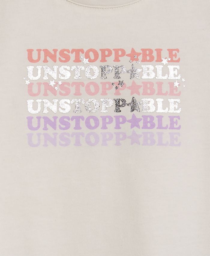 Epic Threads Little Girls Unstoppable Graphic T-shirt, Created For Macy ...