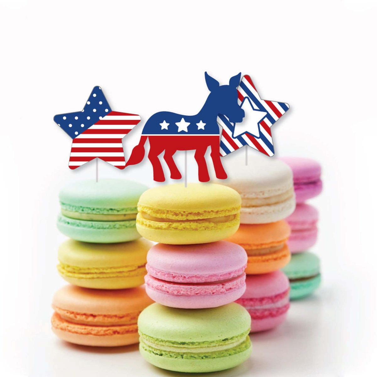 Big Dot Of Happiness Election (D) - Political Party Diy Shaped Cut-Outs ...