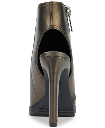 DKNY Malia Square Toe Zip Shooties - Macy's