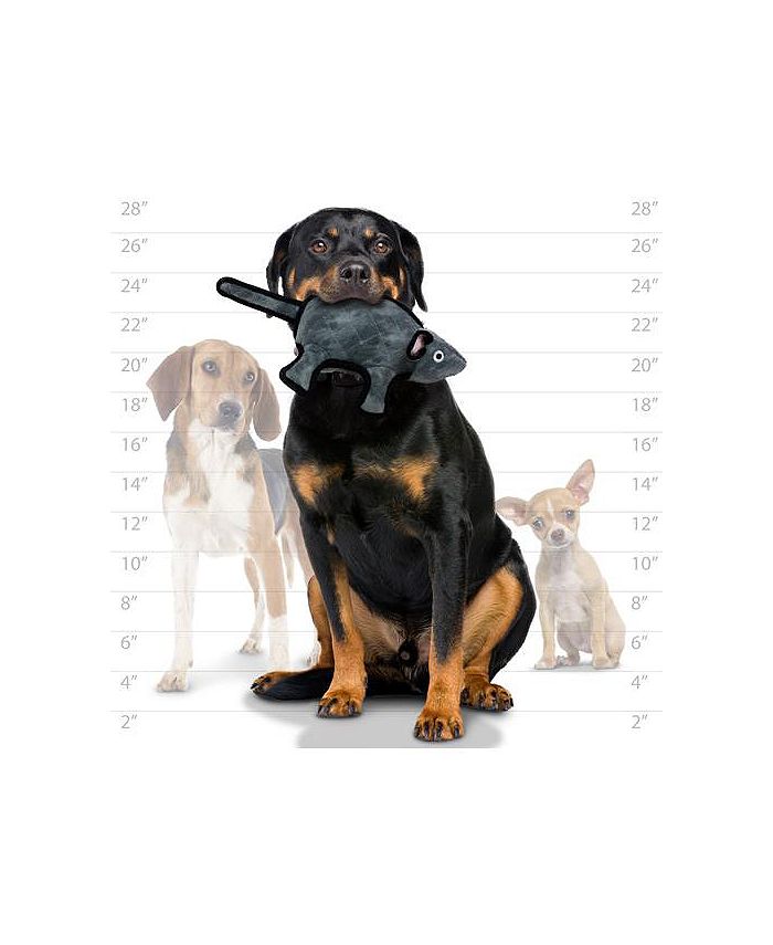 Tuffy Barnyard Mouse Gray, Dog Toy - Macy's