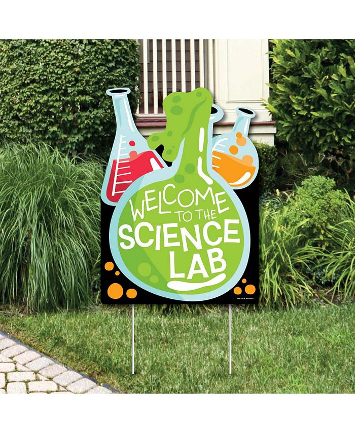 Big Dot of Happiness Scientist Lab - Party Decorations - Mad Science ...