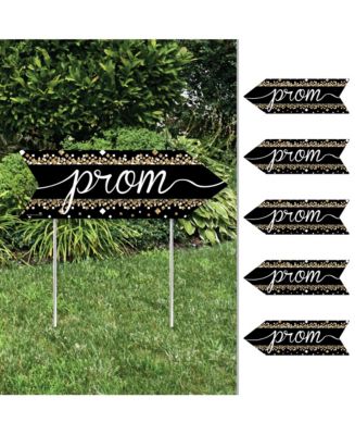Big Dot of Happiness Prom Arrow Prom Night Party Direction Signs Double ...