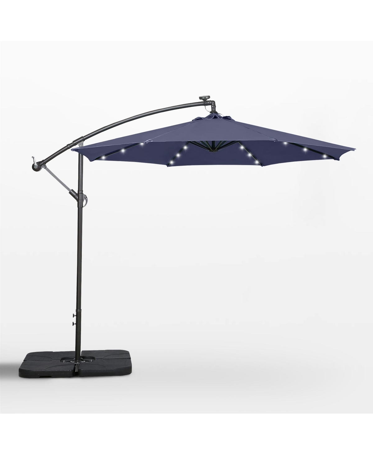 Click here for 10 Ft Outdoor Solar Led Cantilever Umbrella with B... prices