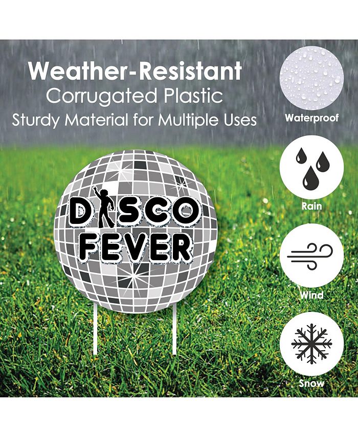 Big Dot of Happiness 70's Disco - Outdoor Lawn Decor - 1970's Disco ...