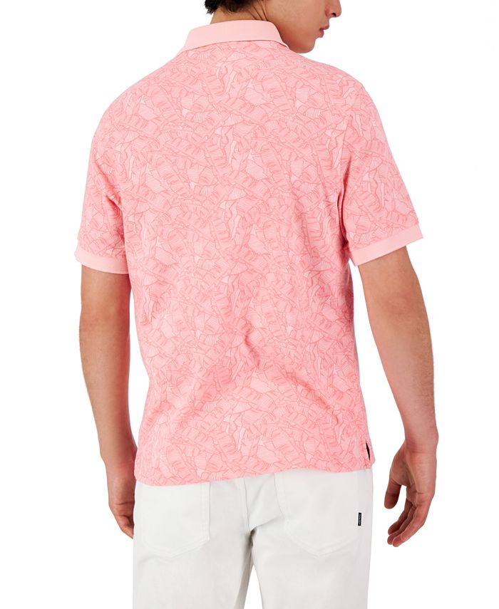 Club Room Men's Ben Tropical Polo, Created For Macy's - Macy's
