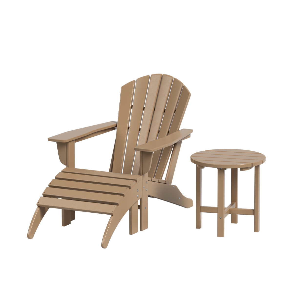 Click here for WestinTrends Outdoor Adirondack Chair with Ottoman... prices