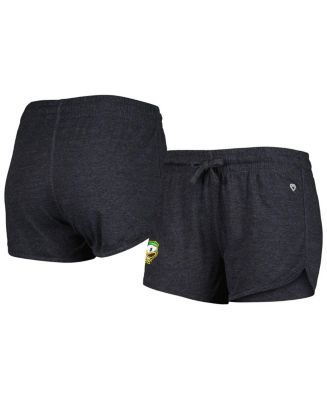 Women's Colosseum Heather Black Oregon Ducks Simone Core Shorts - Macy's