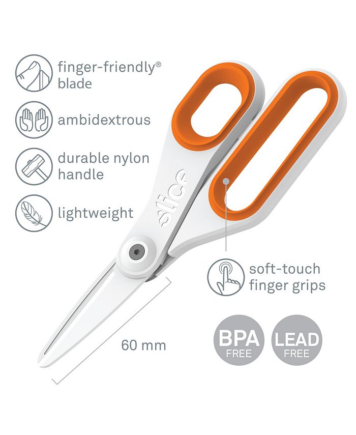 Slice 10545 Ceramic Large Scissors | Comfortable Scissors With Finger ...