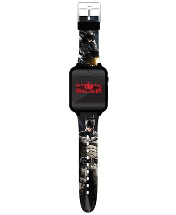 Batman Unisex Black Silicone Strap Smart Watch - Macy's