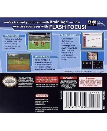 Nintendo Flash Focus: Vision Training In Minutes a Day - DS & Reviews ...
