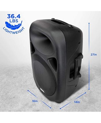 Lyxpro 15" Passive DJ Portable PA Speaker, Compact PA Speaker System ...