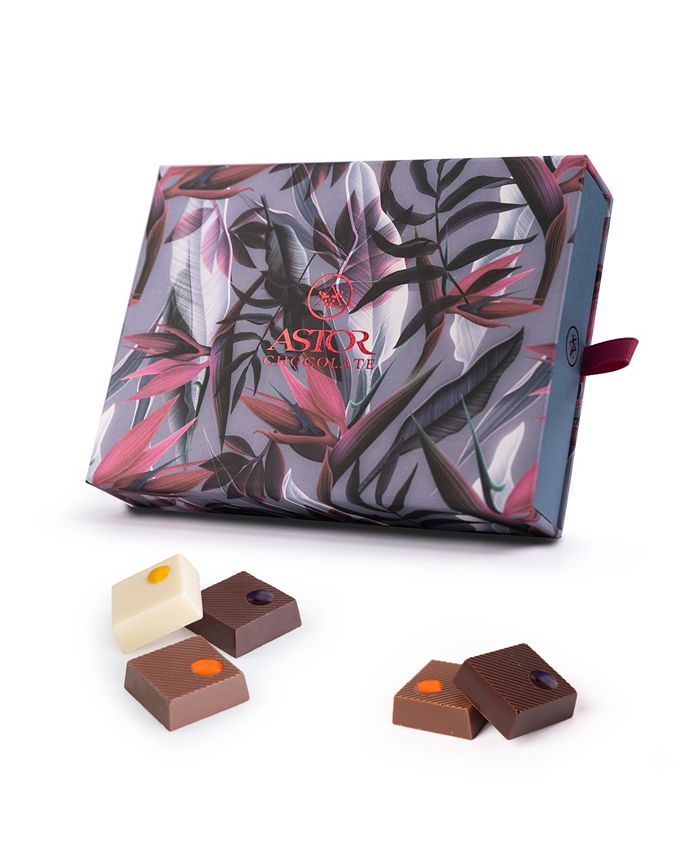 Astor Chocolate Botanical Assorted Truffle Gift Box Set, 12 Pieces - Macy's