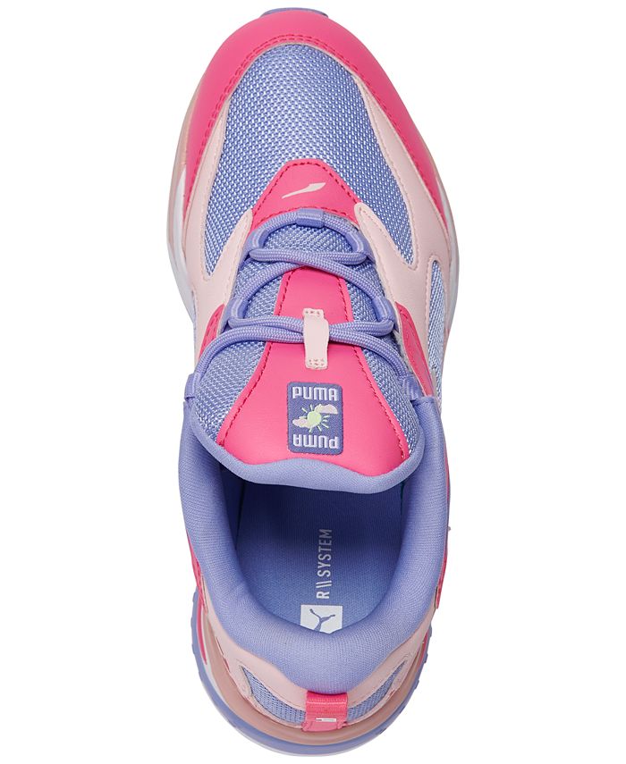 Puma Little Girls RS-Fast Hearts Casual Sneakers from Finish Line - Macy's