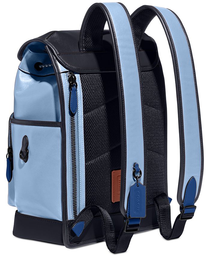 COACH League Flap Logo Backpack - Macy's