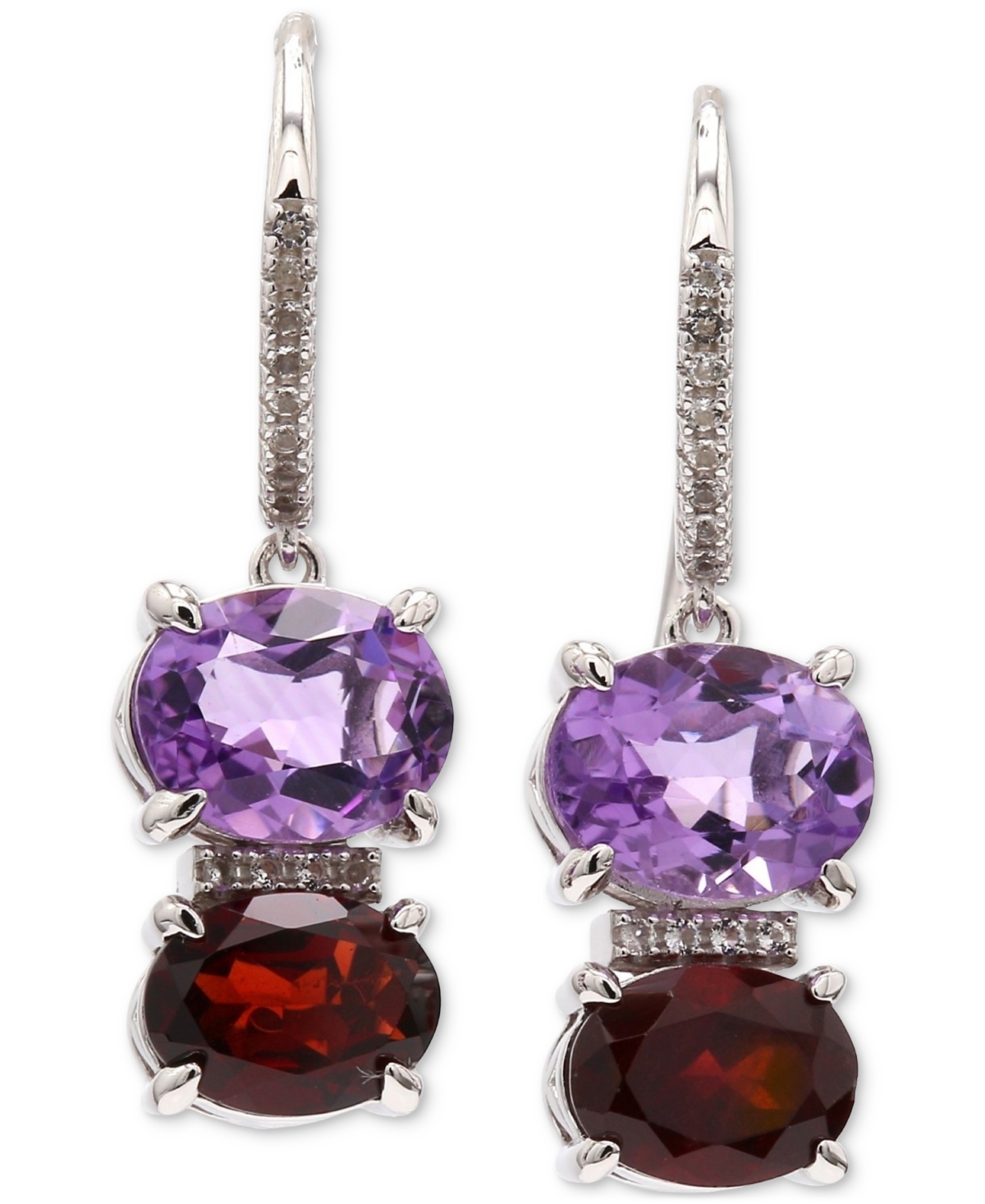 Click here for Pink Amethyst (3 ct. t.w.)  Rhodolite Garnet (3 ct... prices