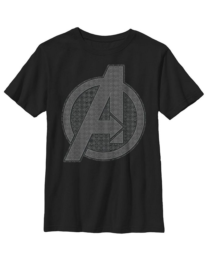 Marvel Boy's Avengers: Endgame Logo Icon Tiles Child T-Shirt - Macy's
