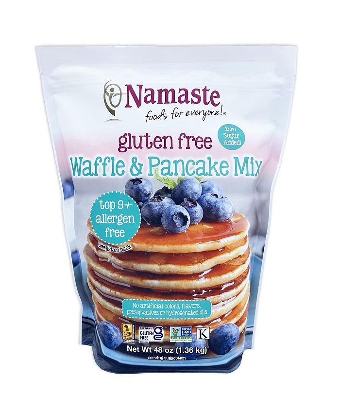 Namaste Foods Mix Waffle & Pancake Gluten Free - Case of 6-9 OZ - Macy's