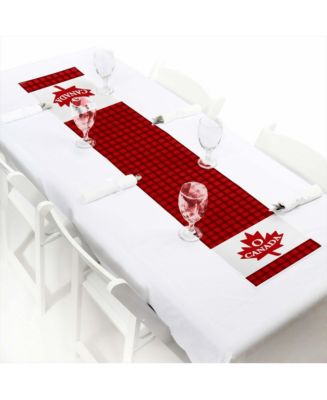 Big Dot of Happiness Canada Day - Petite Canadian Party Paper Table ...