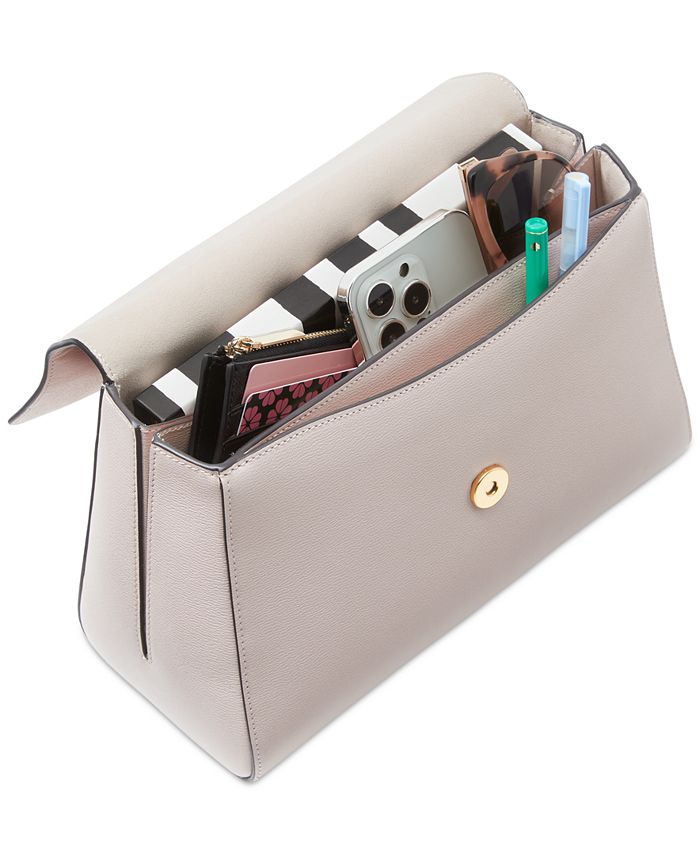 kate spade new york Katy Textured Leather Small Top Handle & Reviews ...