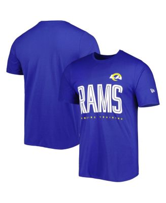Men's New Era Royal Los Angeles Rams Combine Authentic Training Huddle ...
