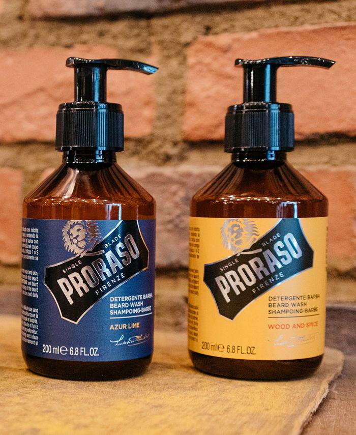 Proraso Beard Wash - Wood & Spice Scent - Macy's