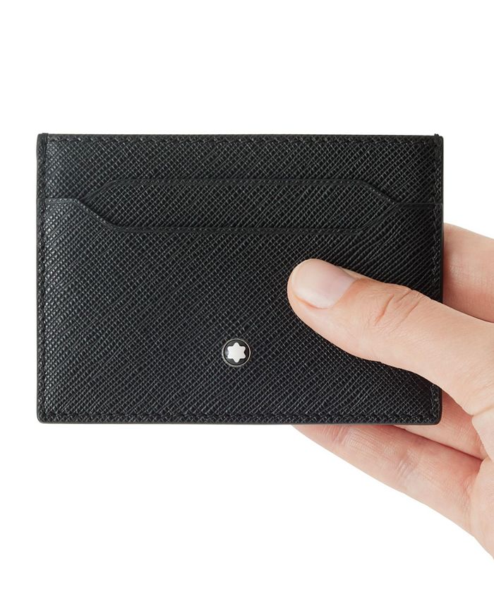 Montblanc Sartorial Leather Card Holder - Macy's