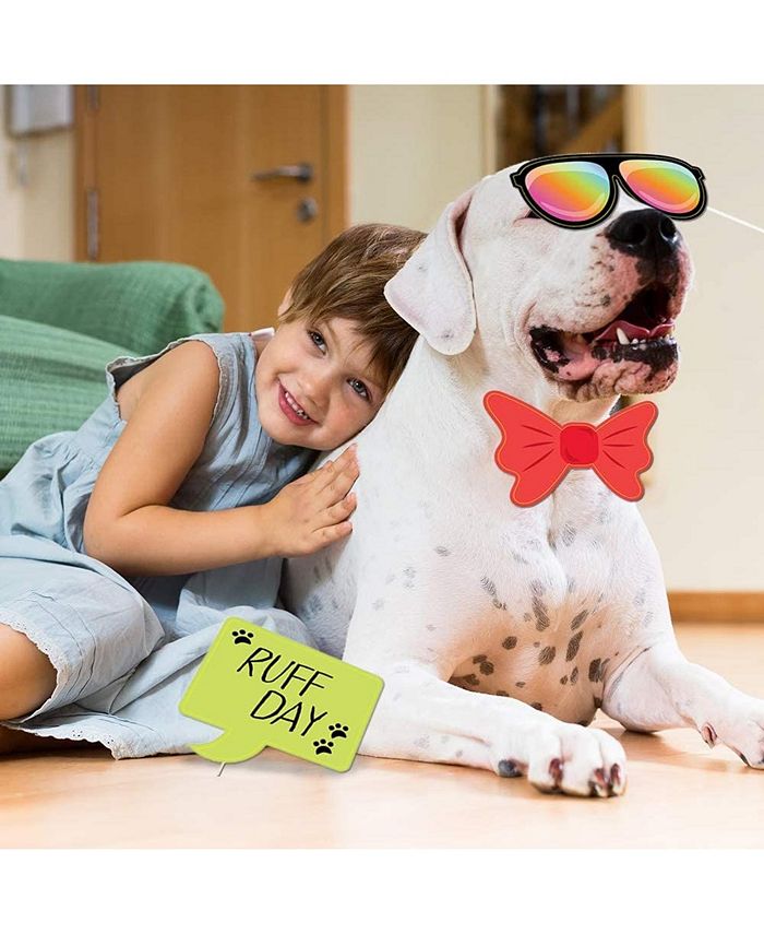 Blue Panda Dog Photo Booth Props for Pet Party Supplies 30 Pieces - Macy's