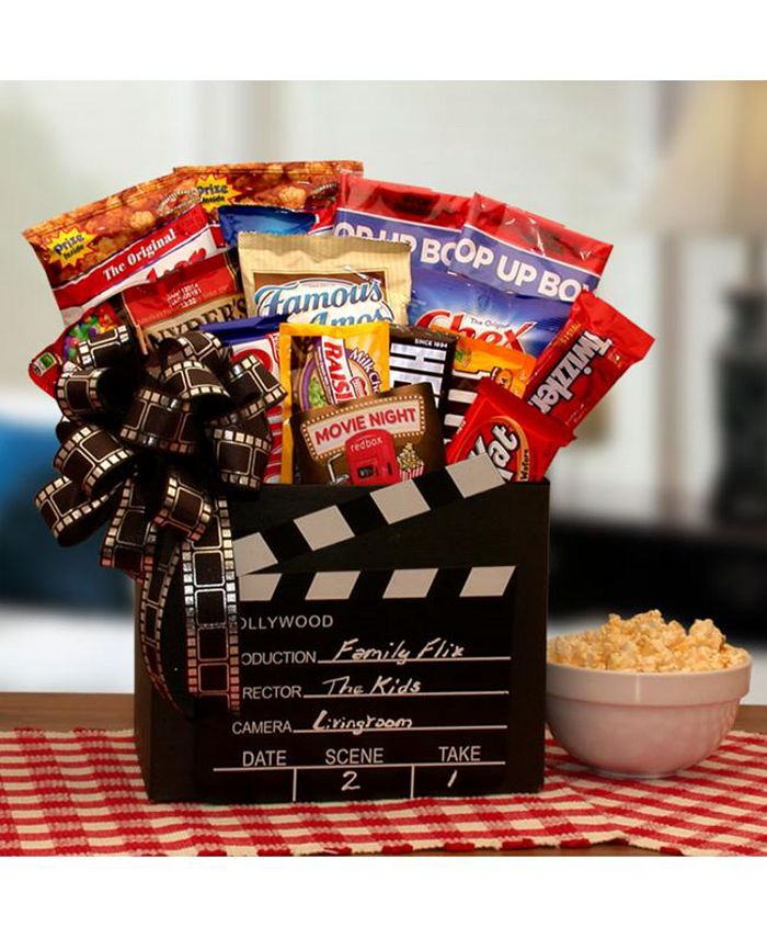 GBDS Family Flix Movie Gift Box - movie night gift baskets - movie ... GBDS Family Flix Movie Gift Box - movie night gift baskets - movie ...