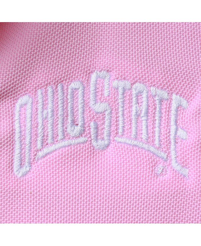 Garb Girls Toddler Pink Ohio State Buckeyes Caroline Cap Sleeve Polo ...
