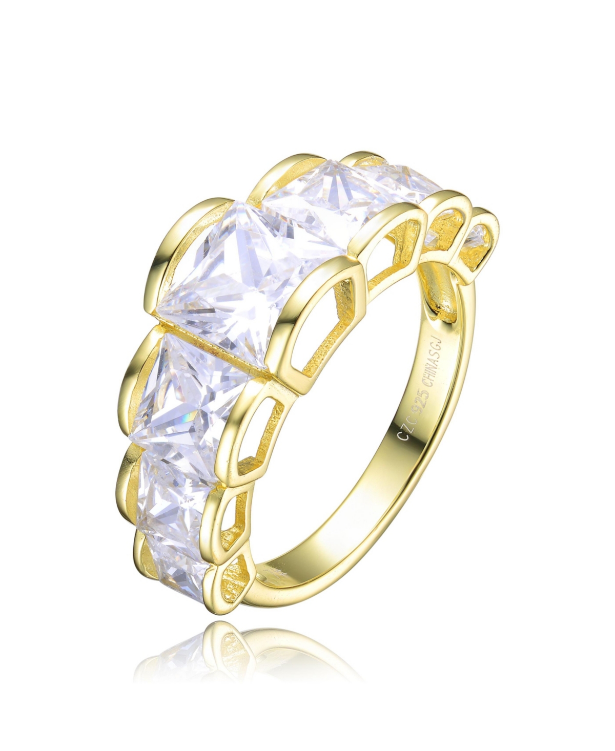Click here for Sterling Sivlver Gold Plated Cubic Zirconia Vintag... prices
