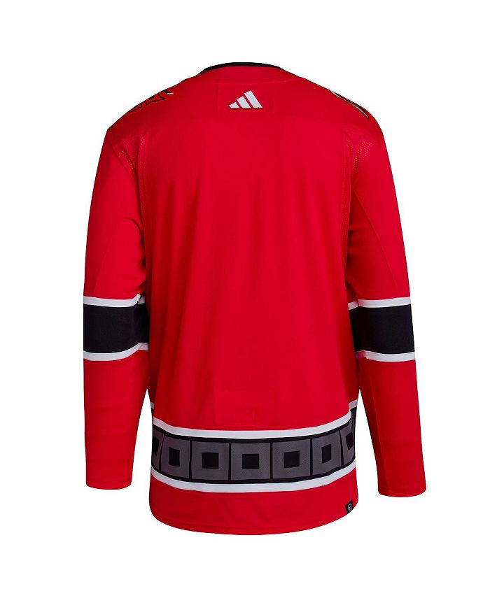adidas Men's Red Carolina Hurricanes Reverse Retro 2.0 Authentic Blank ...