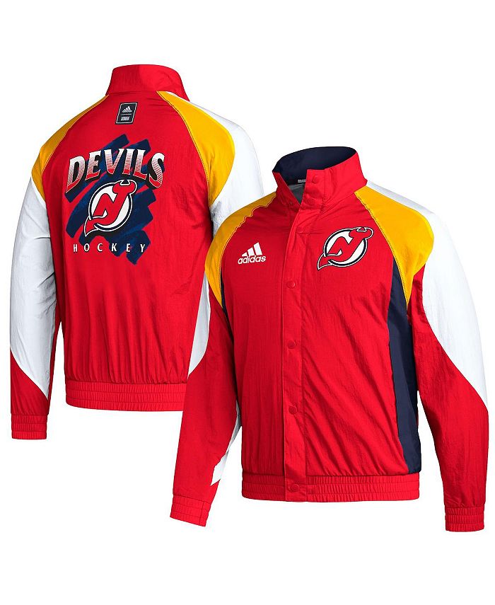 adidas Men's Red and White New Jersey Devils Reverse Retro 2.0 Full ...