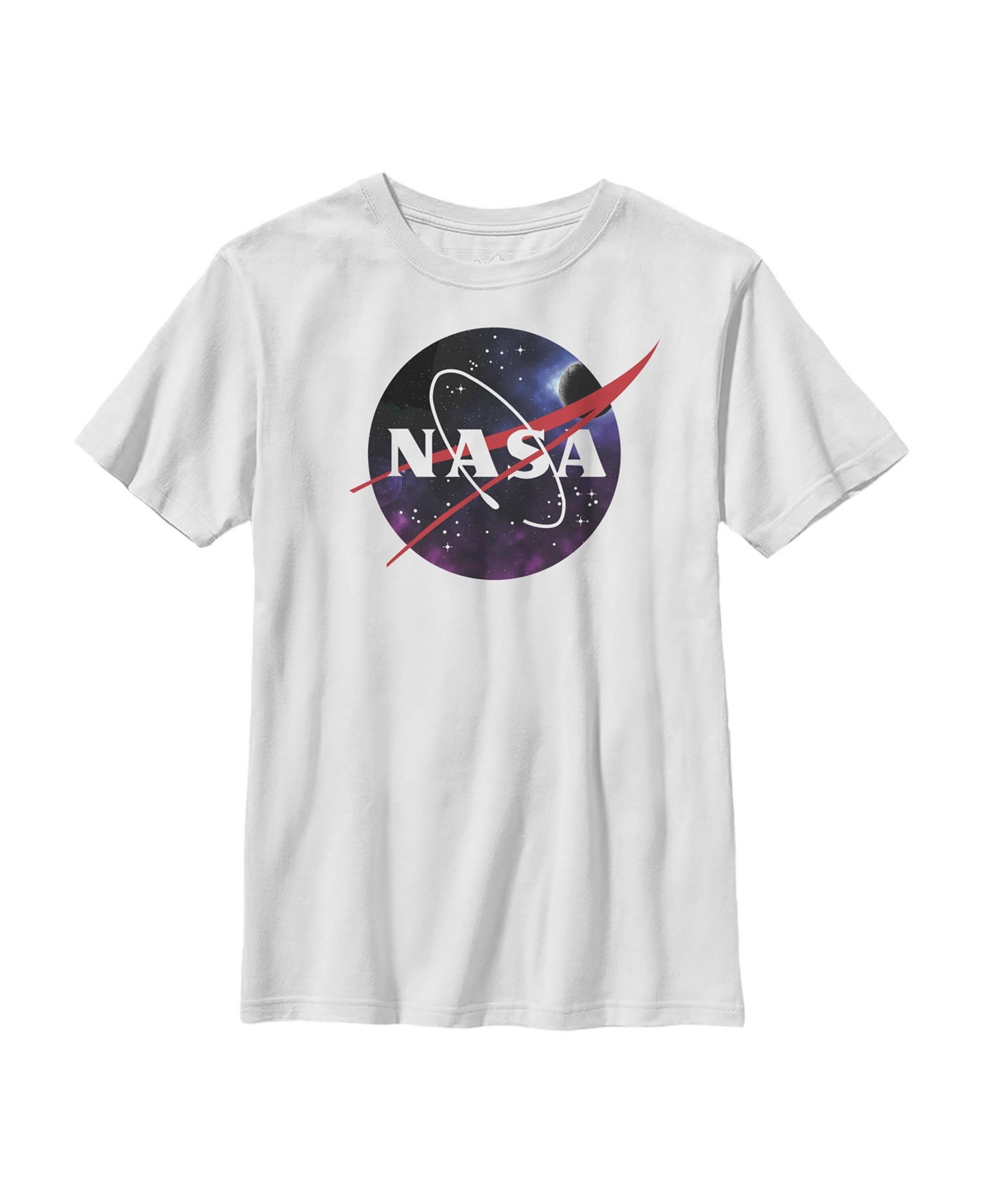 Nasa Boy's Eclipse Classic Logo Child T-shirt In White | ModeSens