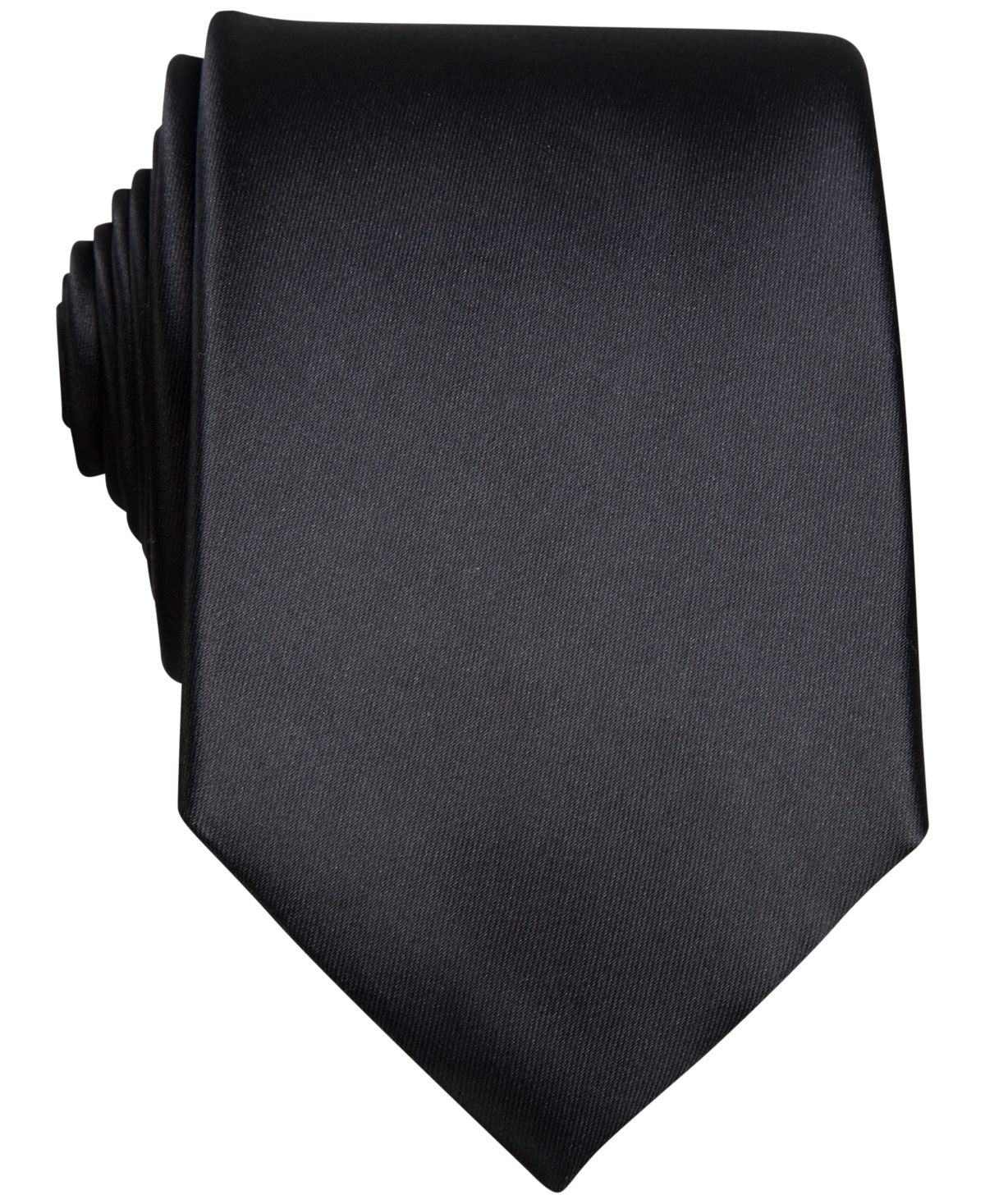 Click here for Mens Perry Ellis Satin Solid Tie - Black prices