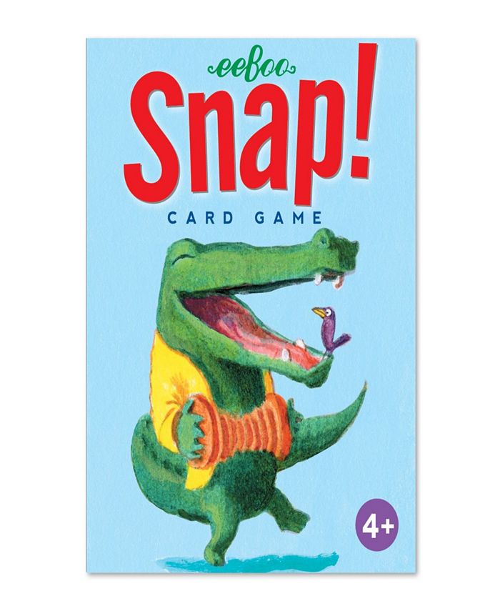 Eeboo Snap Playing Card Game with Rhymes - Macy's