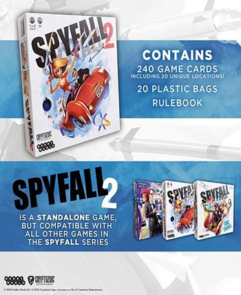 CRYPTOZOIC Spyfall 2 the Perfect Party Game Find the Spy Before Time ...