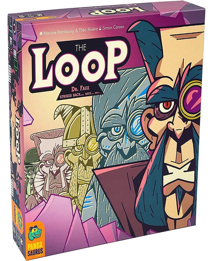 Pandasaurus Games The Loop Strategy Cooperative Board Game for Adults ...