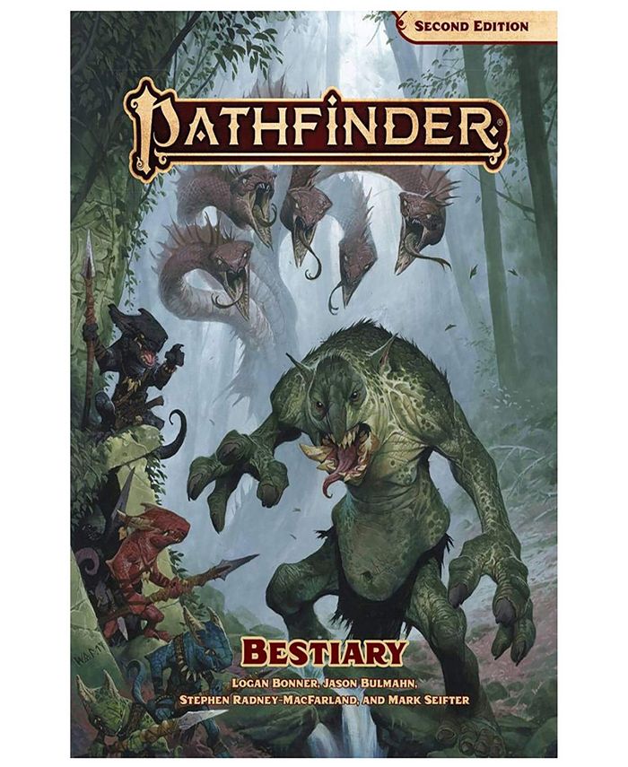 Pathfinder Battles Bestiary 2nd Edition Hardcover Book Role Playing ...