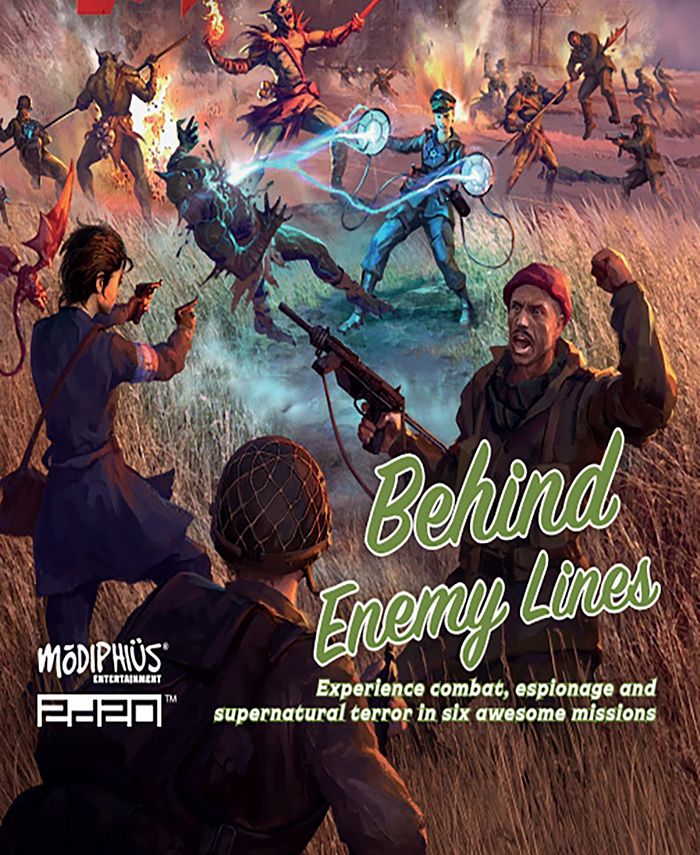 Modiphius Achtung Cthulhu 2D20 Mission Dossier 1 Behind Enemy Lines Expansion Roleplaying Game ...