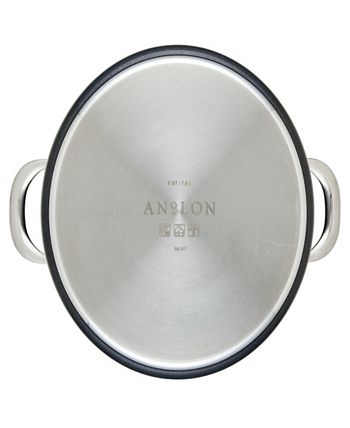 Anolon Hybrid 7-Piece Nonstick Cookware Induction Pots and Pans Set ...