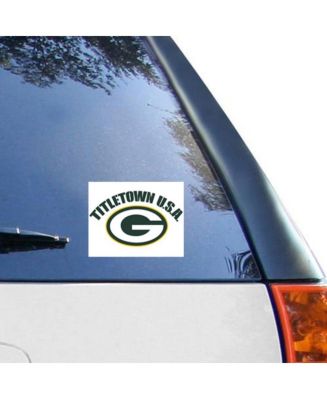 Green Bay Packers Wincraft Titletown USA 5" x 6" Multi-Use Decal - Macy's