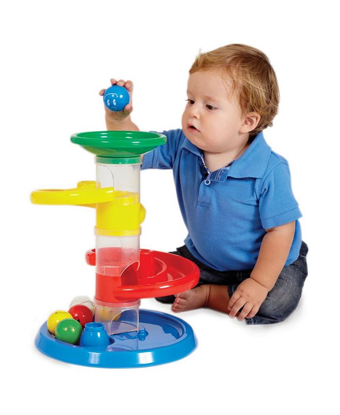 Edushape Rollipop Jumbo Sized Balls Raceway - 13 Pieces - Macy's