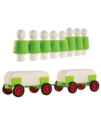 Guidecraft Block Science People and Cars Set - Macy's