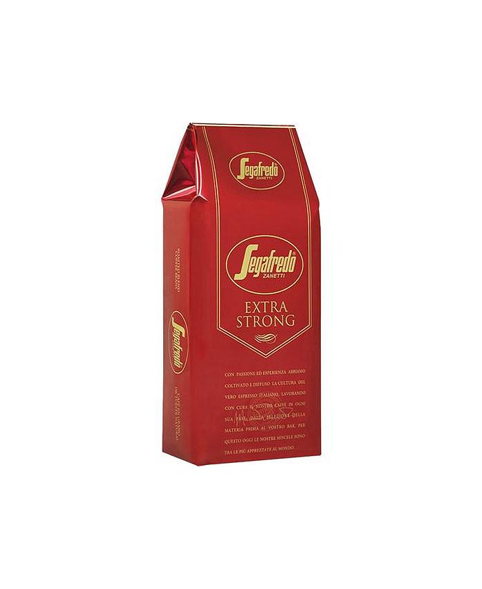 Segafredo Zanetti Extra Strong Whole Beans Coffee (Pack of 2) - Macy's